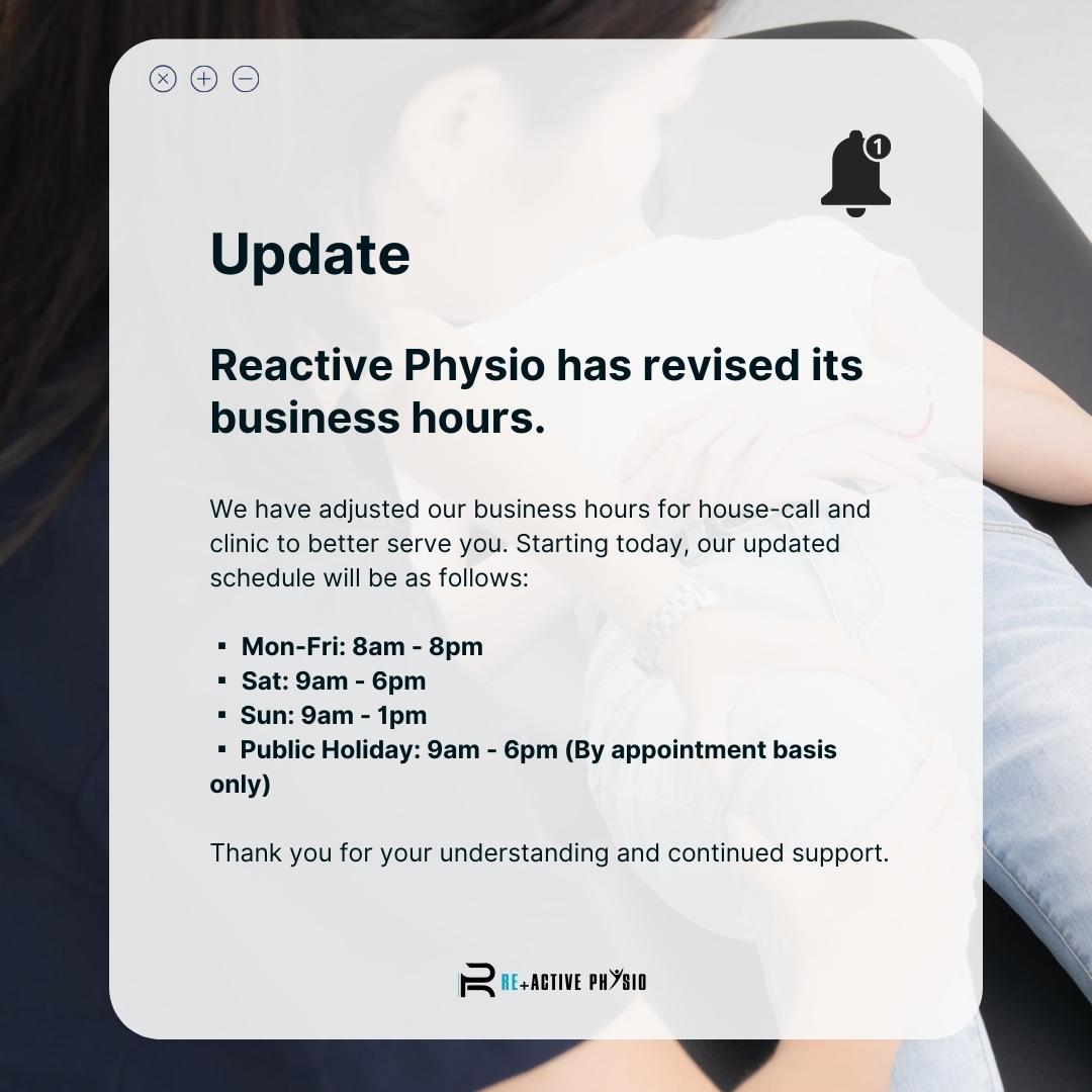 Reactive Physio – Clinic & Housecall Physiotherapy | Pain Management
