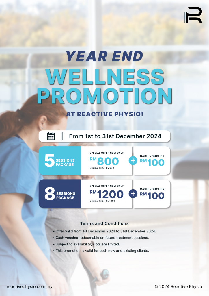 Year-End Wellness Promotion at Reactive Physio! – RE+ACTIVE (Physio ...